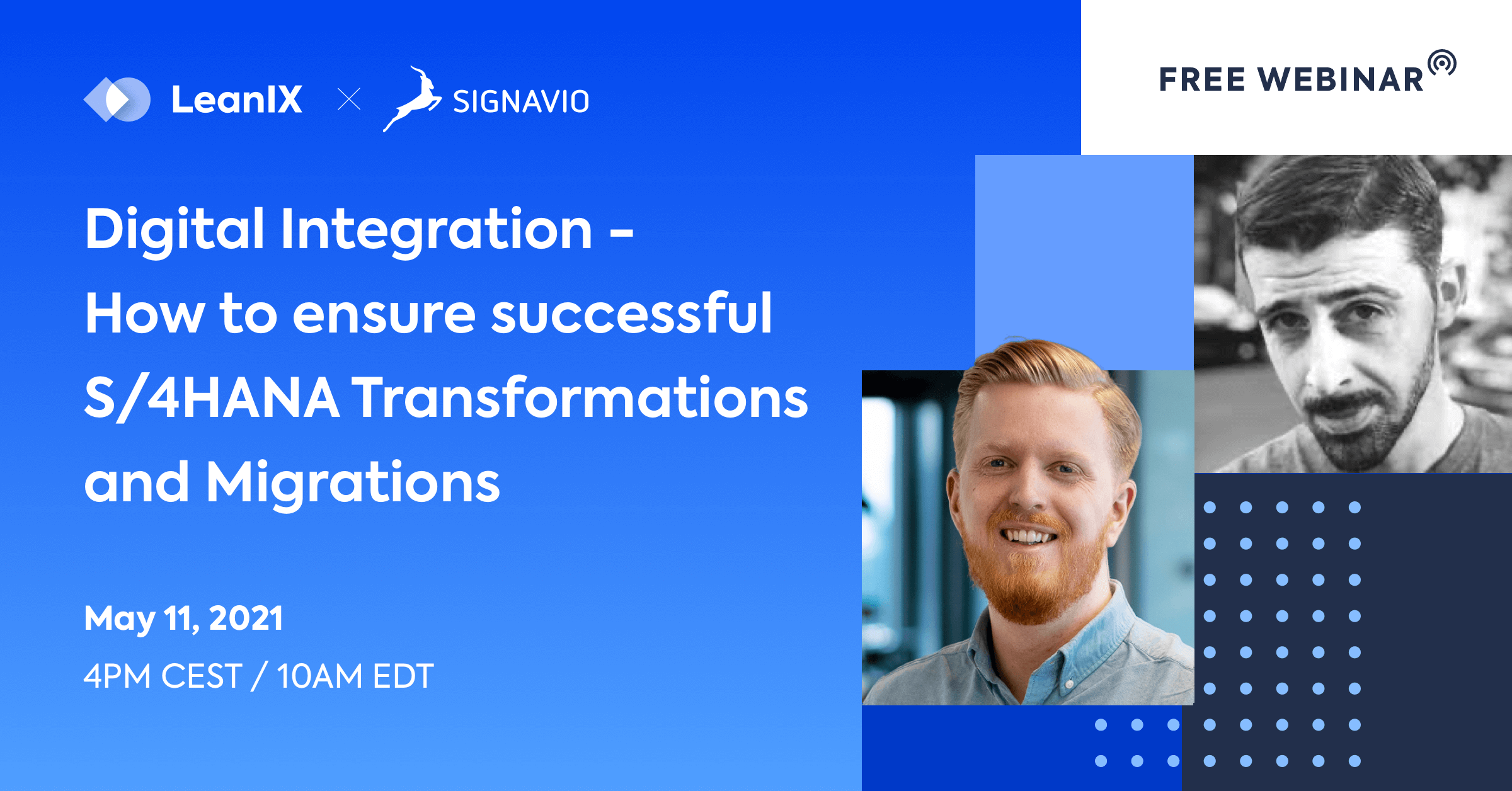 LeanIX - Signavio Webinar: Digital Integration - How to ensure ...